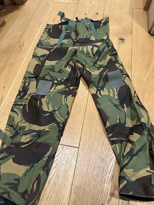 Genuine Surplus British NBC DPM Nuclear Trousers Chemical Protection ...