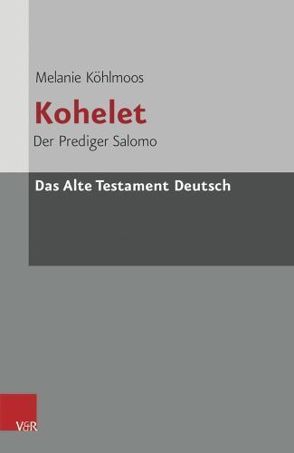 Das Alte Testament Deutsch. ATD-Neubearbeitungen Neues Gottinger ...