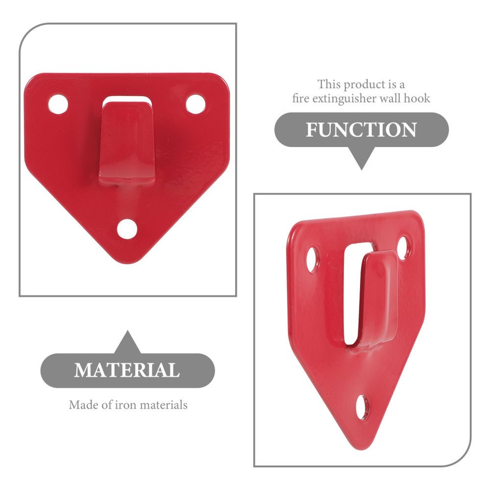 8 Pcs Fire Extinguisher Hanger Bracket Holders Mounting Wall | eBay