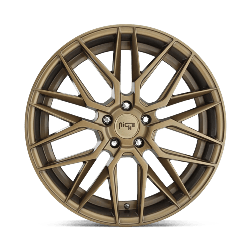 Niche M191 Gamma Matte Bronze 1-Piece Wheels: 18x8, 5x114.3/5x4.5, 40 ...