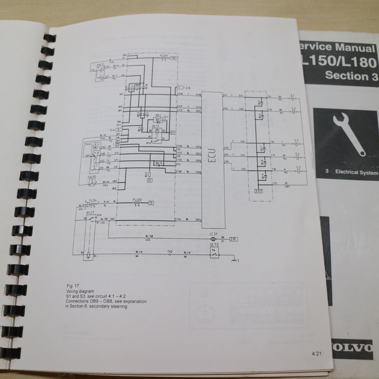 VOLVO L150 L180 Wheel LOADER Repair Shop Service Manual book guide ...