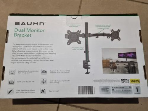 Bauhn Dual Monitor Bracket / Mount **Brand New** | eBay