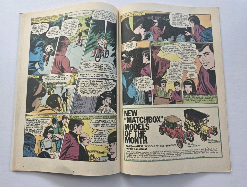 ADVENTURE COMICS STARRING SUPERGIRL #385 COMIC BOOK (DC,1969) SILVER ...