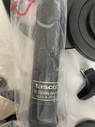 Tasco Barlow Lens Lot w/Spare Parts 1.5x Erecting Eyepiece 2x Lens H12 ...