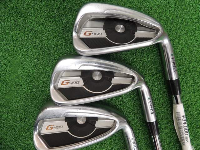 Ping G400 Iron Set 6pcs 6-P.UW AWT 2.0 LITE Flex SR Green Dot | eBay