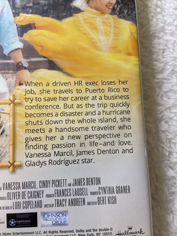 Stranded In Paradise DVD Hallmark Channel Vanessa Marcil James Denton ...