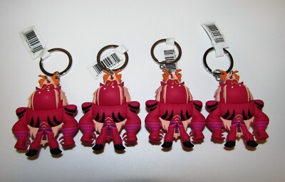 2016 DC Teen Titans Go Figural Keyring Lot of (4) Key Chains Trigon New ...