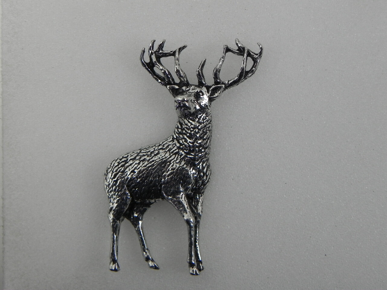 Rothirsch Pin Anstecknadel Hirsch Geweih Hutnadel Hut Schmuck Jäger ...