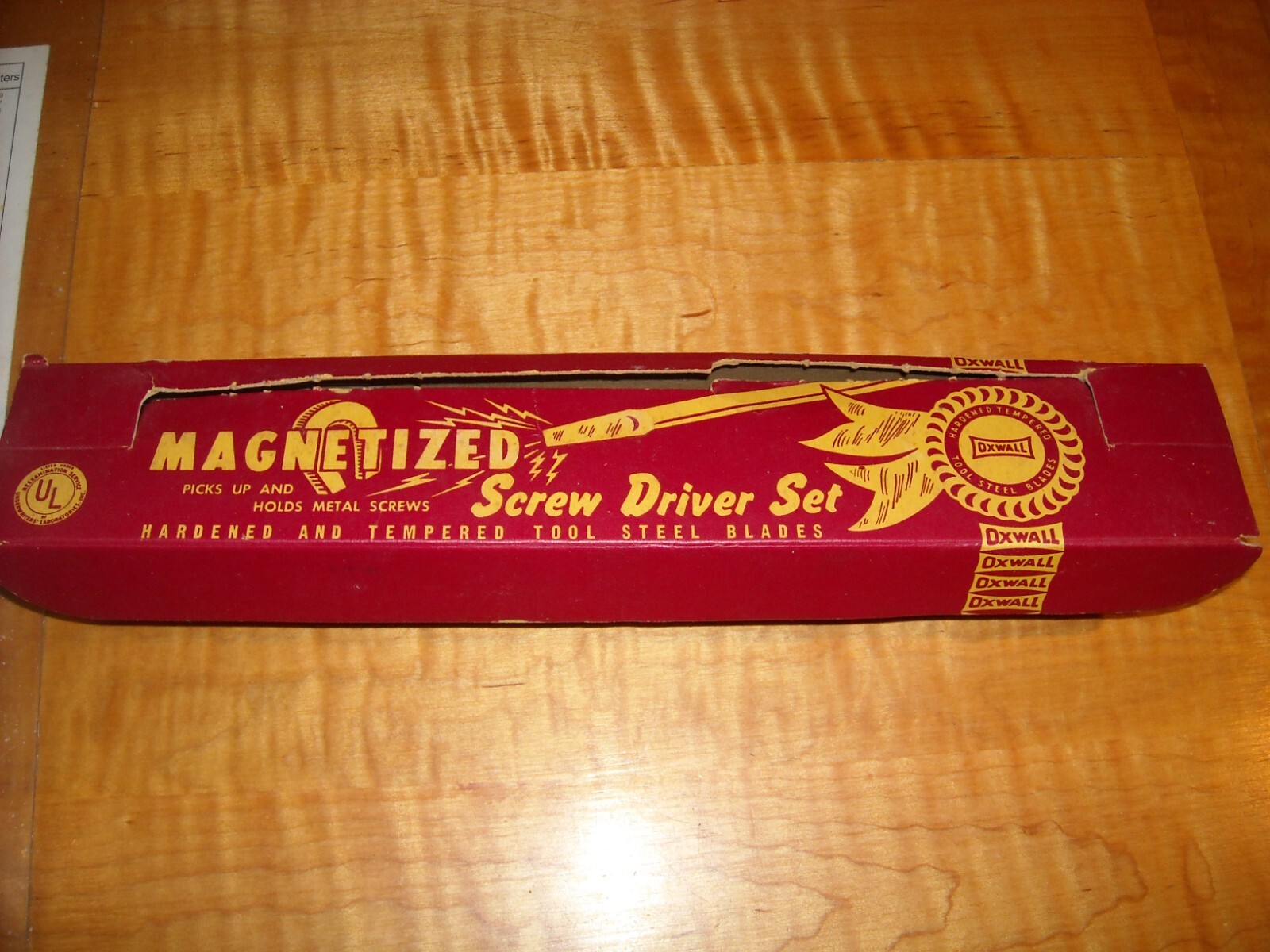 Vintage OXWALL Screwdrivers Yellow Handles Made in USA Set of 6 in ...