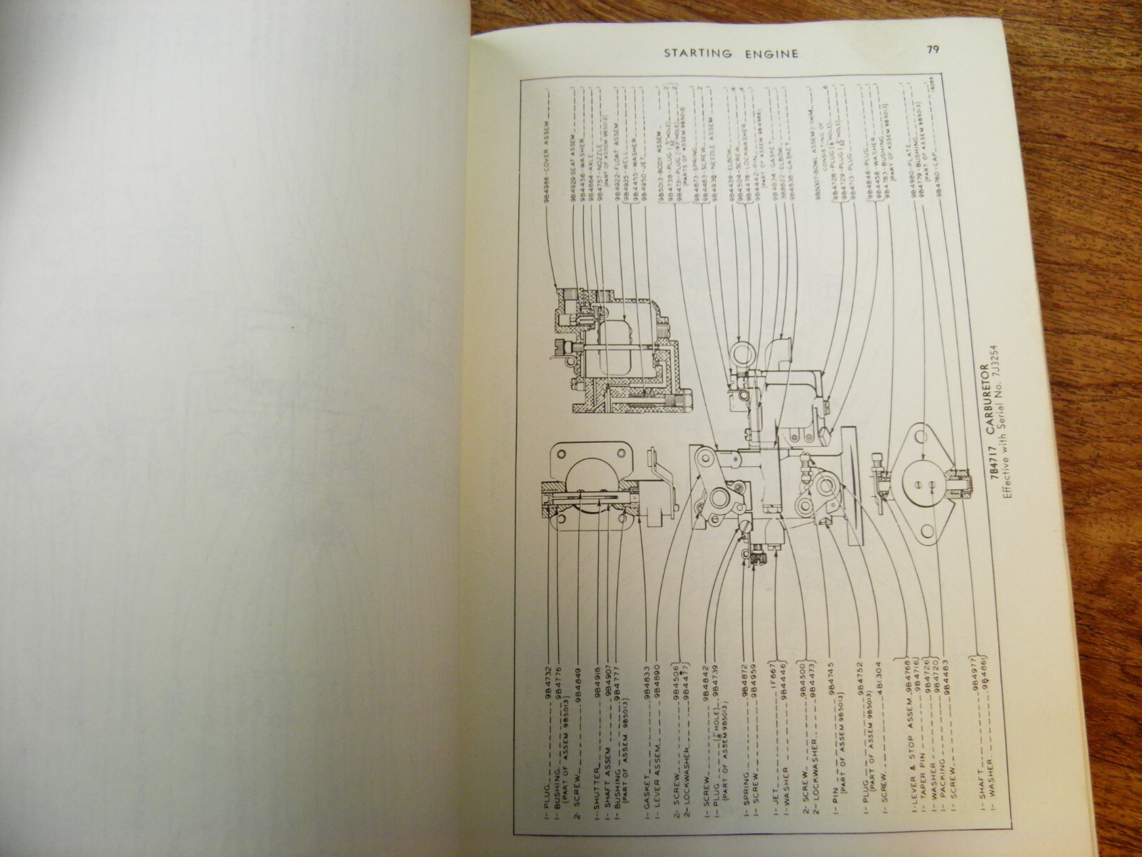 CAT Caterpillar D4 PARTS BOOK 7J1-5103 | eBay