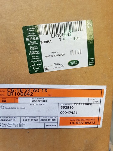 range rover sport condenser 2015 | eBay UK