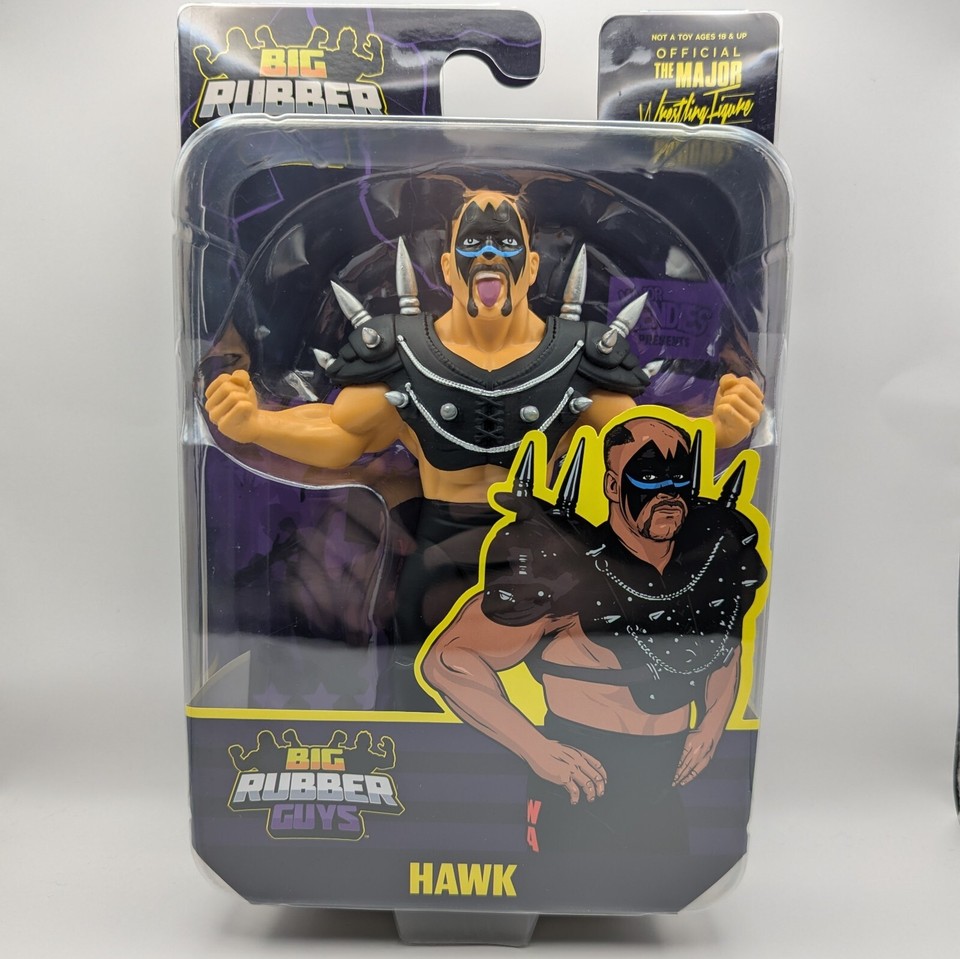 Major Big Rubber Guys Series 8 The Road Warriors MOC Animal Hawk LOD ...