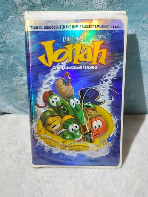 Big Idea VEGGIE TALES Jonah A VeggieTales Movie VHS Video Tape 2002 ...