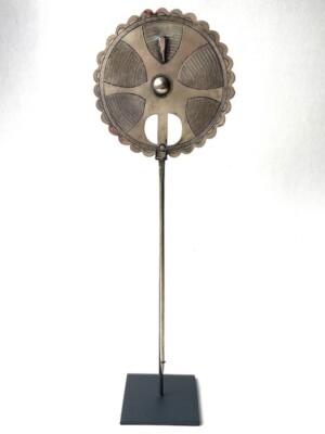 Mapuche Tupu Pin with Intricate Hand-Etched Design - Unique Cultural ...