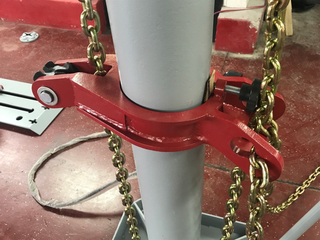 Auto Body Frame Machine Rack on the floor system 10 TON Puller Free ...