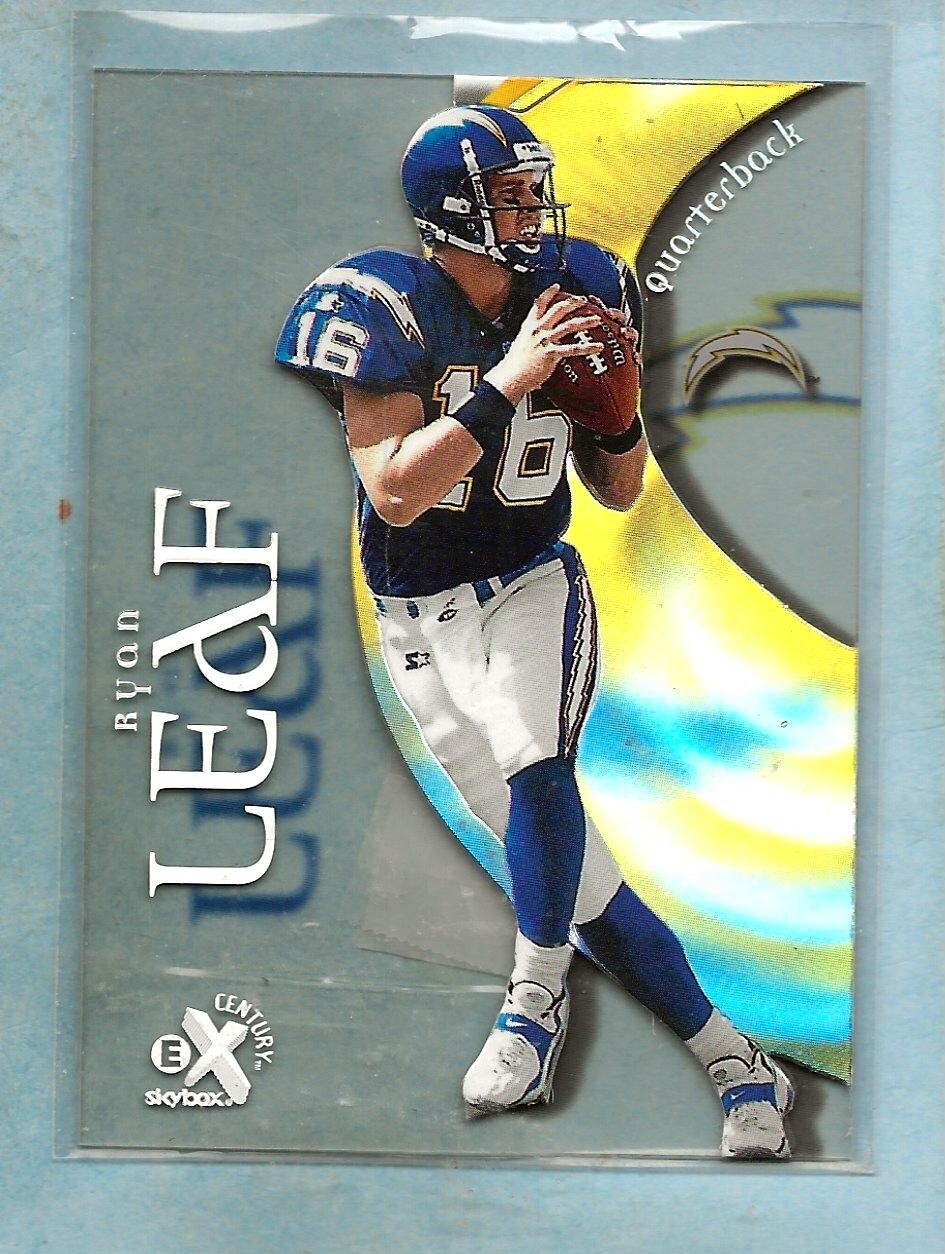RYAN LEAF - 1999 Skybox EX-Century - #42 - Chargers - Comb. Shipping | eBay