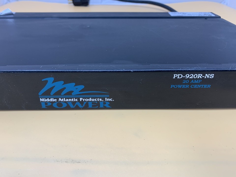 Middle Atlantic Products PD-920R-NS Surge Protector | eBay