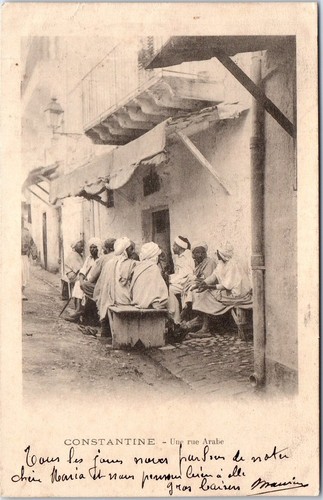 ALGERIE CONSTANTINE discussion dans une rue | eBay