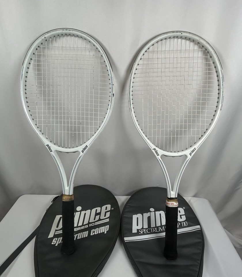Pair of Prince Spectrum Comp Series 110 Tennis Racket Racquet 4-1/2 ...