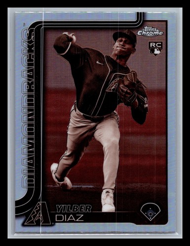 Yilber Diaz Rookie Arizona Diamondbacks #8 Topps 2025 Topps Chrome ...