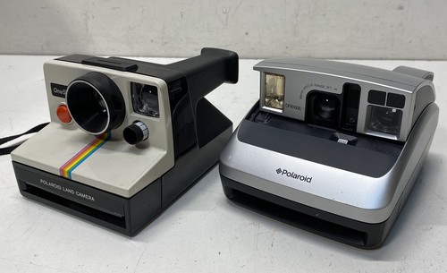 Lot of 2 Assorted Polaroid Instant Camera | eBay