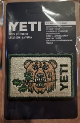 Yeti COLLECTIBLE HOLIDAY PATCH HOLI BEAR PATCH Sold Out!! | eBay
