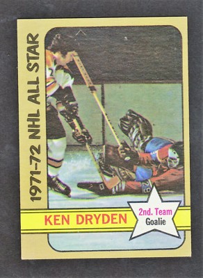 1972-73 Topps #127 Ken Dryden AS2 DP Canadians Card - Nice 🔥🏒🔥 | eBay