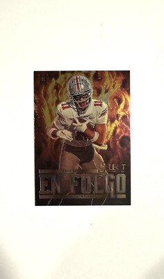2023 Panini Select Draft Picks En Fuego Prizm - Jaxon Smith Njigba #EF ...