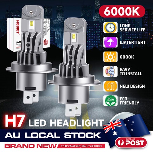H7 LED HID Holden HSV VF Commodore Conversion Kit HALOGEN 6000K CANbus ...