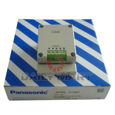 NEW IN BOX PANASONIC AFPX-COM2 NAIS PLC COMMUNICATION CASETTE 115K MAX ...