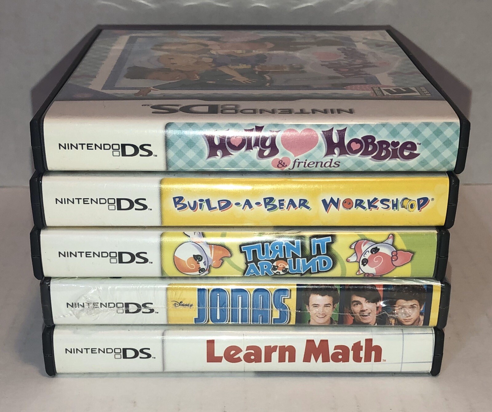 Lot of 5 Nintendo Ds Games. Build~A~Bear Workshop, Holly Hobbie ...