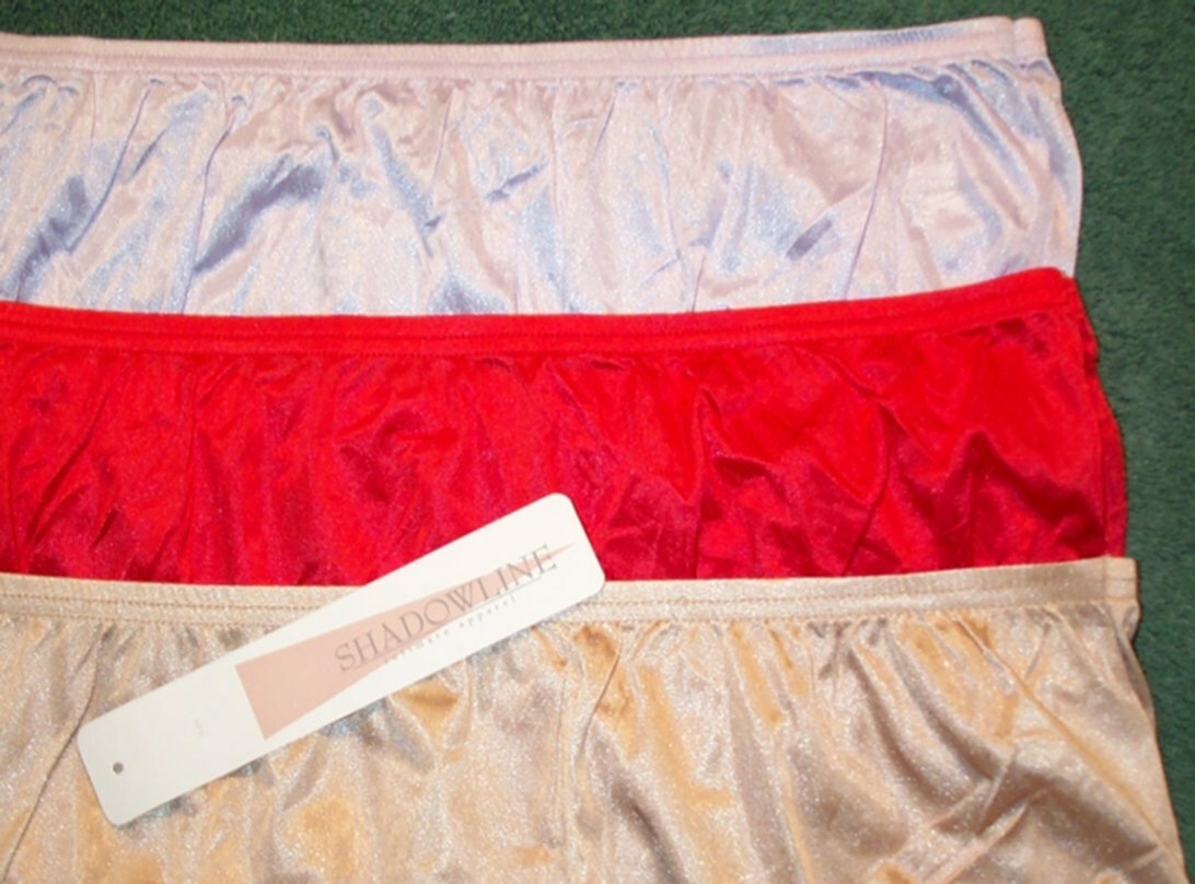 3 Pair Size 11 Assorted ShadowLine Hidden Elastic Hipster PeriFrost ...