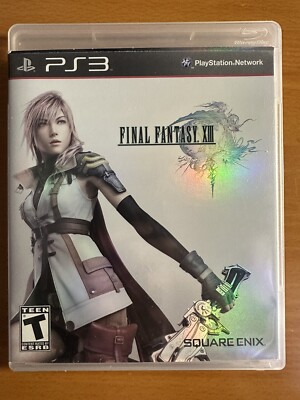 Final Fantasy XIII 13 PS3 Playstation 3 With Manual 2009 Pre-Owned Used ...