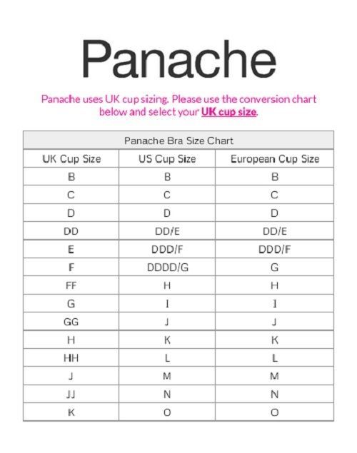 Panache Masquerade Peppino Floral Lined Underwire Plunge Bra 6146 | eBay