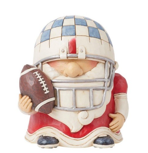 Jim Shore HWC Football Figurine 4” H Stone Resin Birthday Sports ...