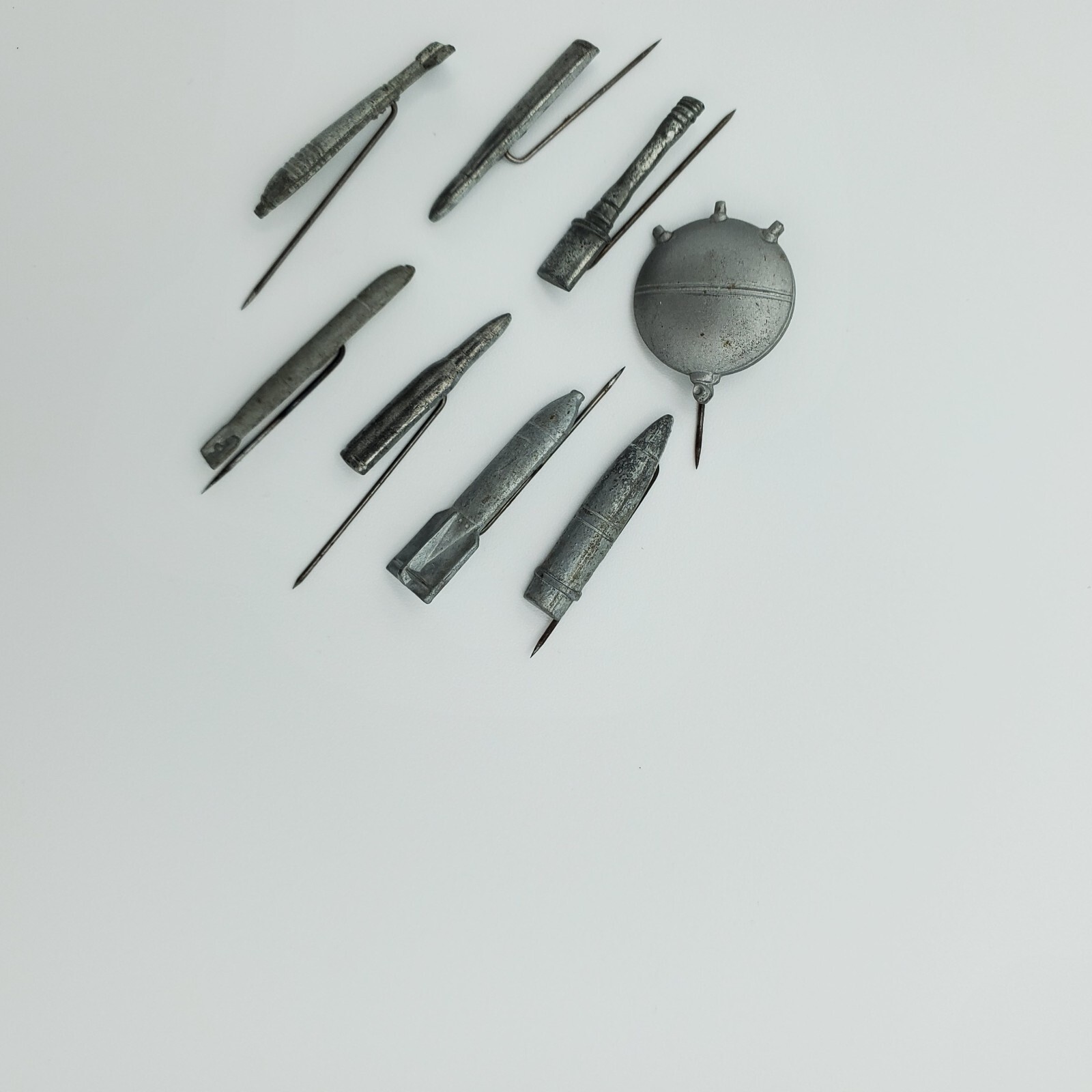 Original German WW2 WWII WHW granade missile pin set bomb mine torpedo ...