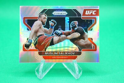 2022 Prizm UFC Base Horizontal Prizms Silver #38 Muslim Salikhov S5920K ...