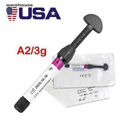 Dental Light Cure Hybrid Resin Composite Syringe Shade A2 Oral Dentist ...