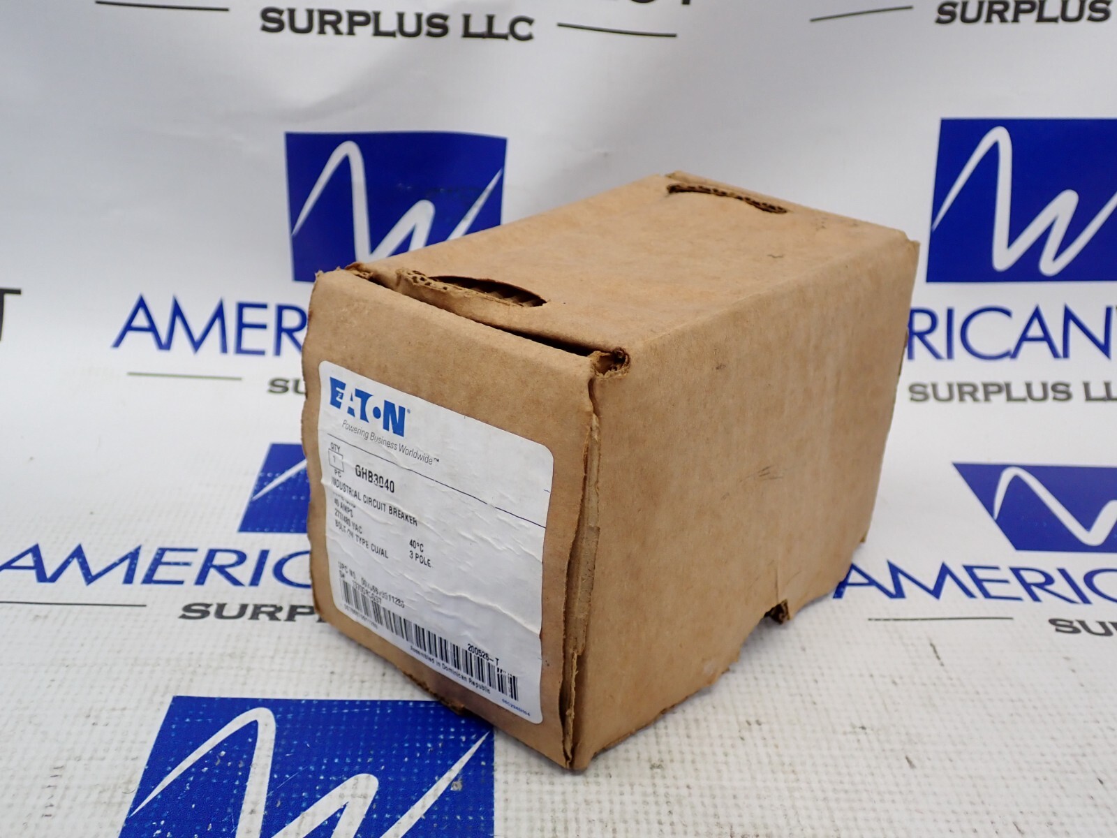 New Eaton GHB3040 40 Amp 277/480V 3 Pole GHB Bolt On Circuit Breaker | eBay