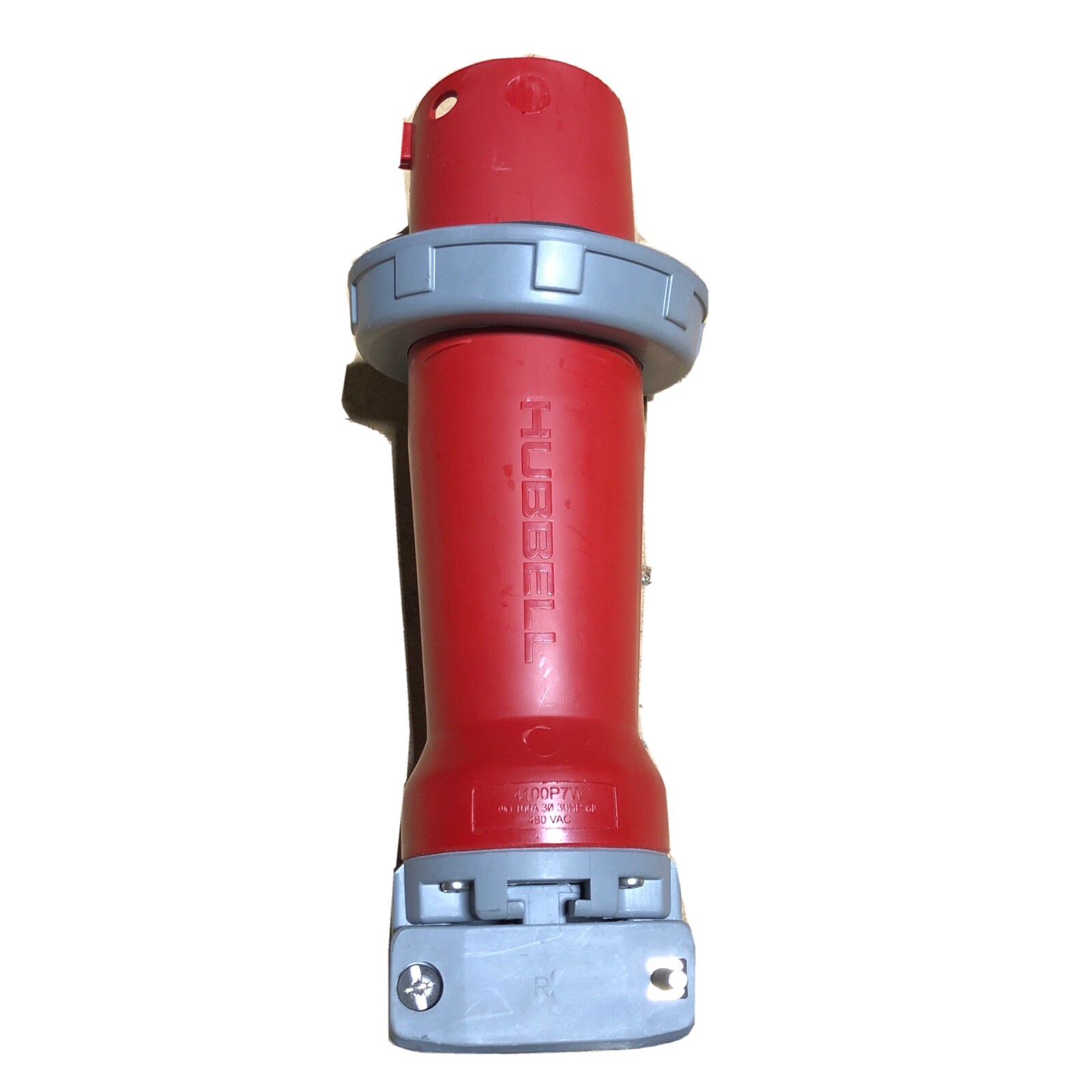 Hubbell 4100P7W Pin and Sleeve Plug 100a 480v for sale online | eBay