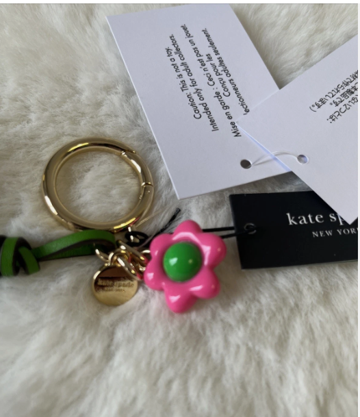NWT Kate Spade Fresh Picks Magazine Bag Charm Key Fob Multi | eBay