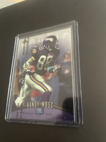1998 Topps Finest Randy Moss ROOKIE CARD | eBay