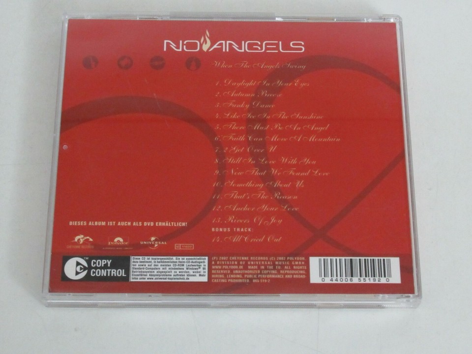 No Angels / when The Angels Swing (044008551920) CD Album | eBay