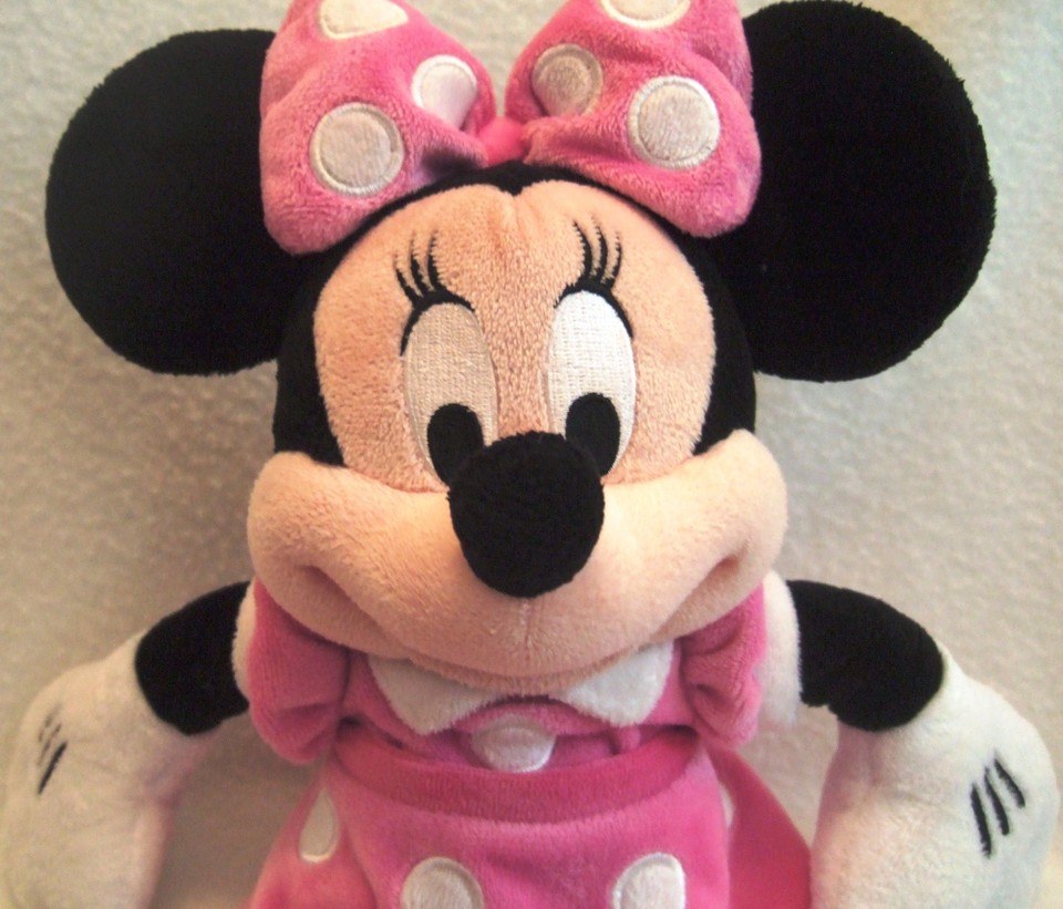 Disney Classic Minnie Mouse Plush Doll Medium 13" | eBay