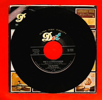 SAM BUTERA SHE'S A KOOKAMUNGER ROCKABILLY BOPPER 45 RPM RECORD | eBay