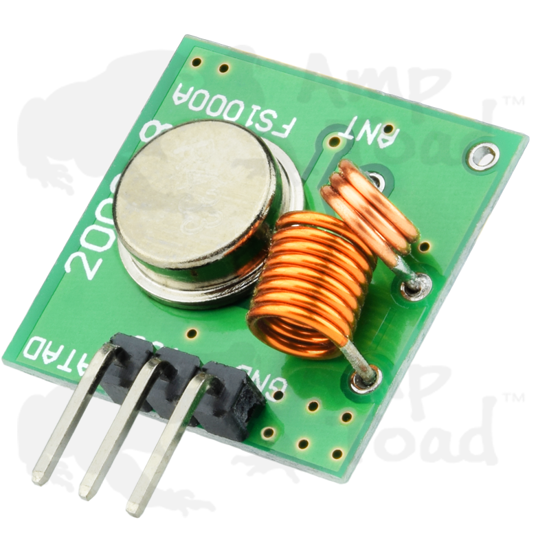 433Mhz RF Transmitter & Receiver Radio Link Remote Module Kit Arduino ...