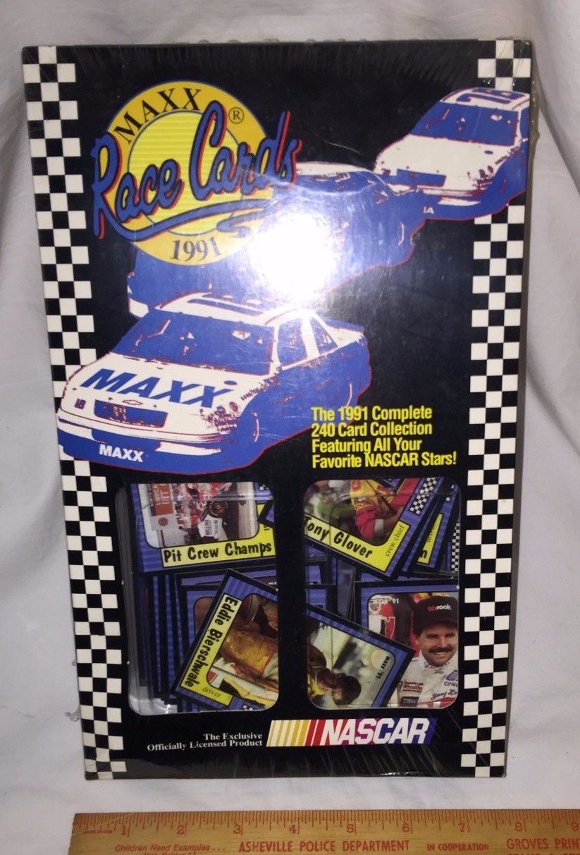 Maxx 1991 Race Card Collection With Favorite NASCAR Stars | eBay