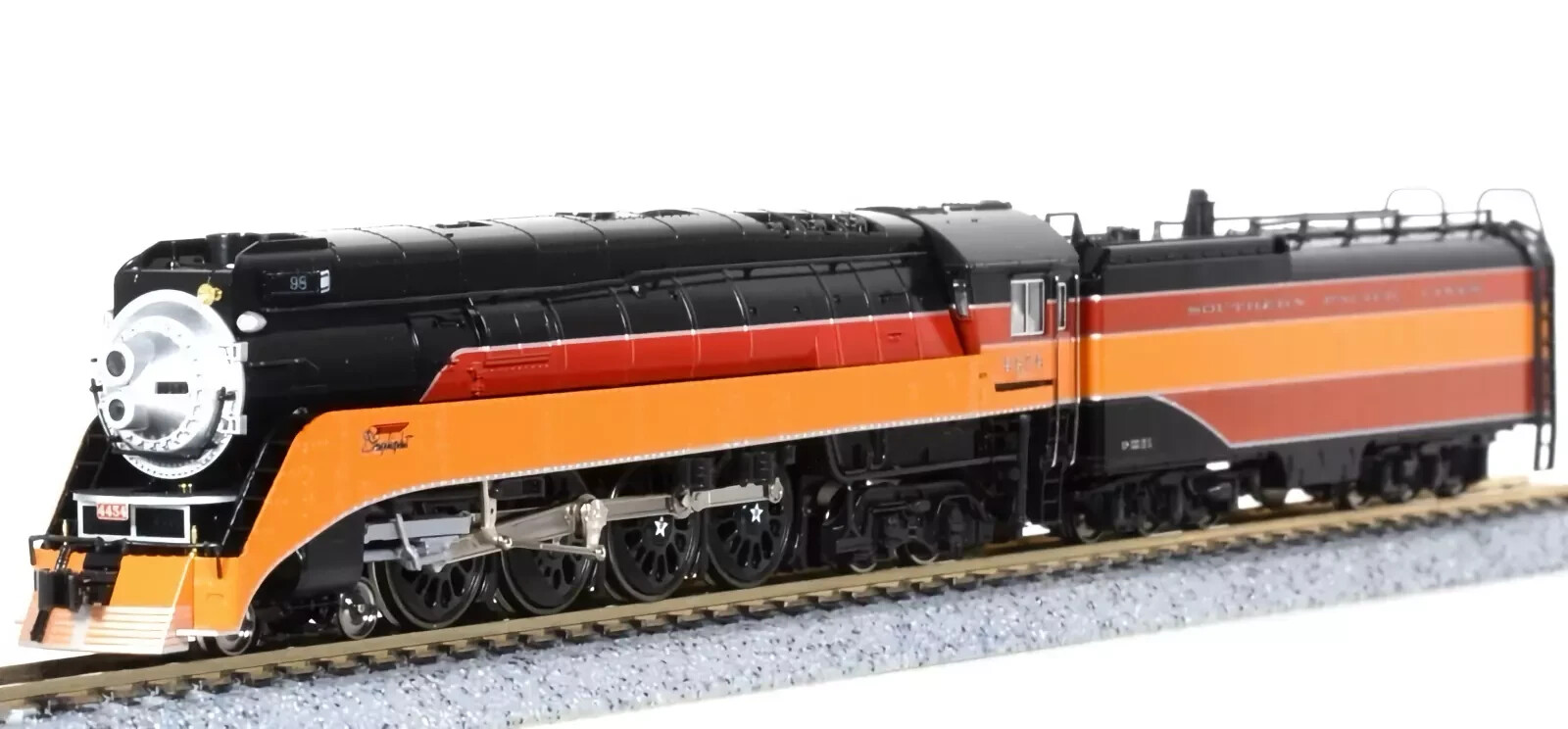 N Scale Kato 126-0310 4-8-4 GS-4 Steam Locomotive Southern Pacific 4454 ...
