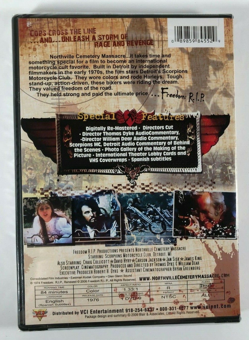 The Northville Cemetery Massacre (DVD, 2006, Director's Cut 30th ...