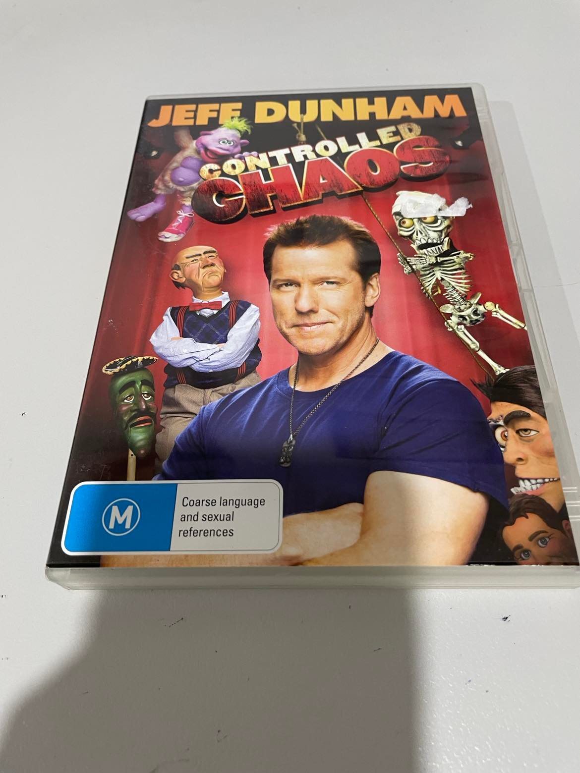 Jeff Dunham - Controlled Chaos (DVD, 2011) Region 4 very good condition ...